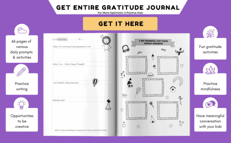 Gratitude Journal For Kids - Teaching Children To Be Grateful - Oh ...