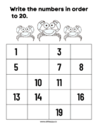 Free Kindergarten Math Worksheets - Oh Happy Joy!