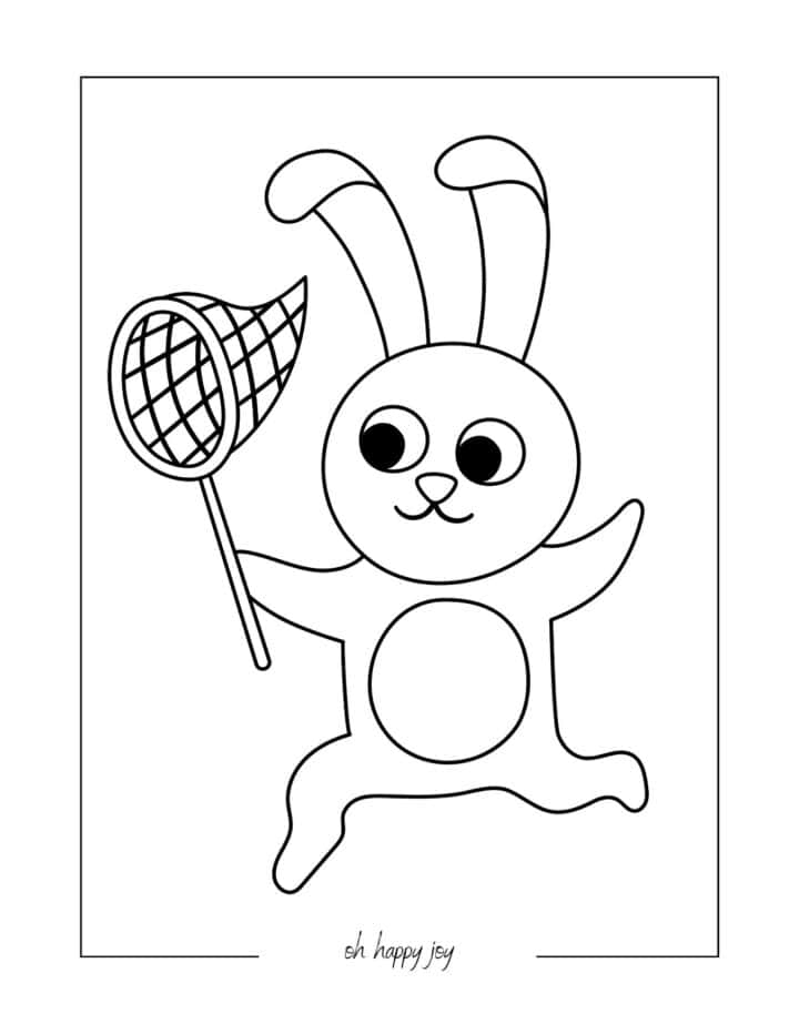 50+ Easy Cute Coloring Pages - Oh Happy Joy!