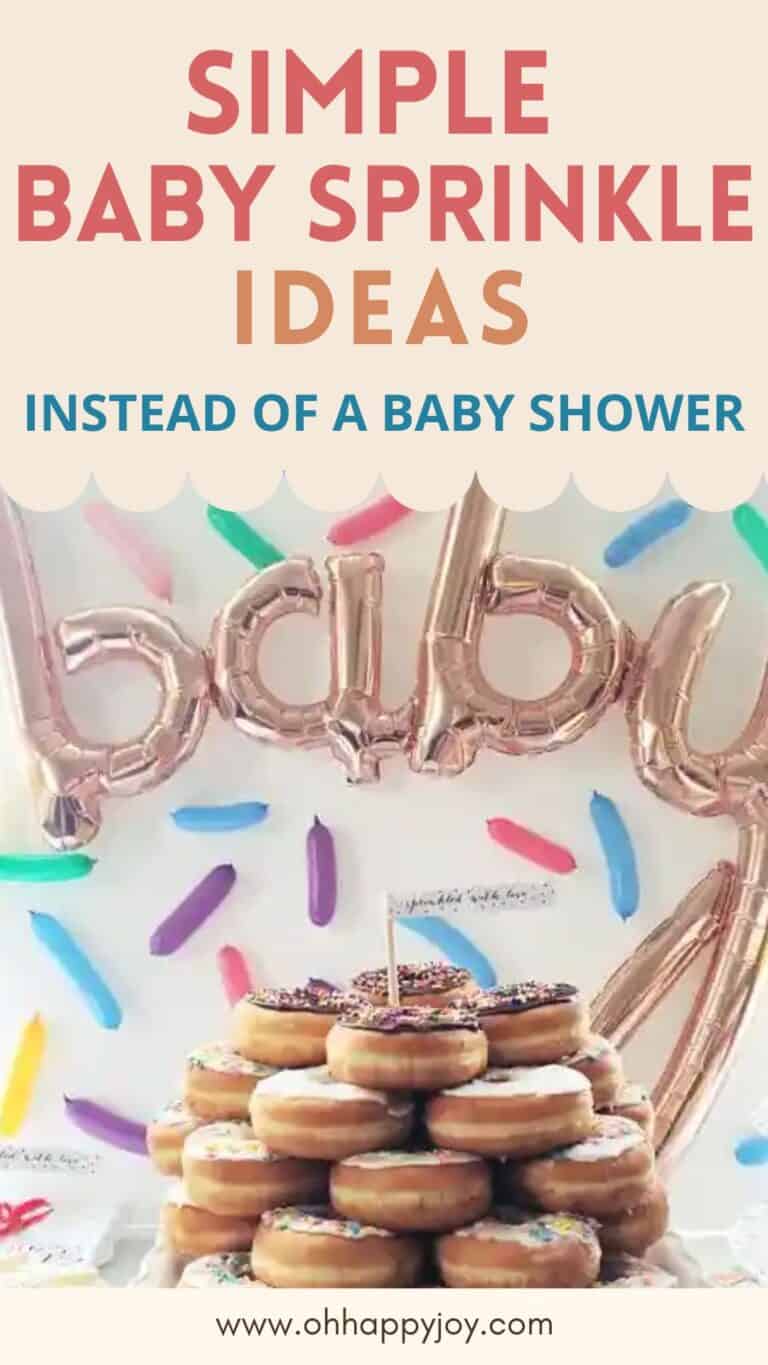 Baby Sprinkle Ideas - Oh Happy Joy!