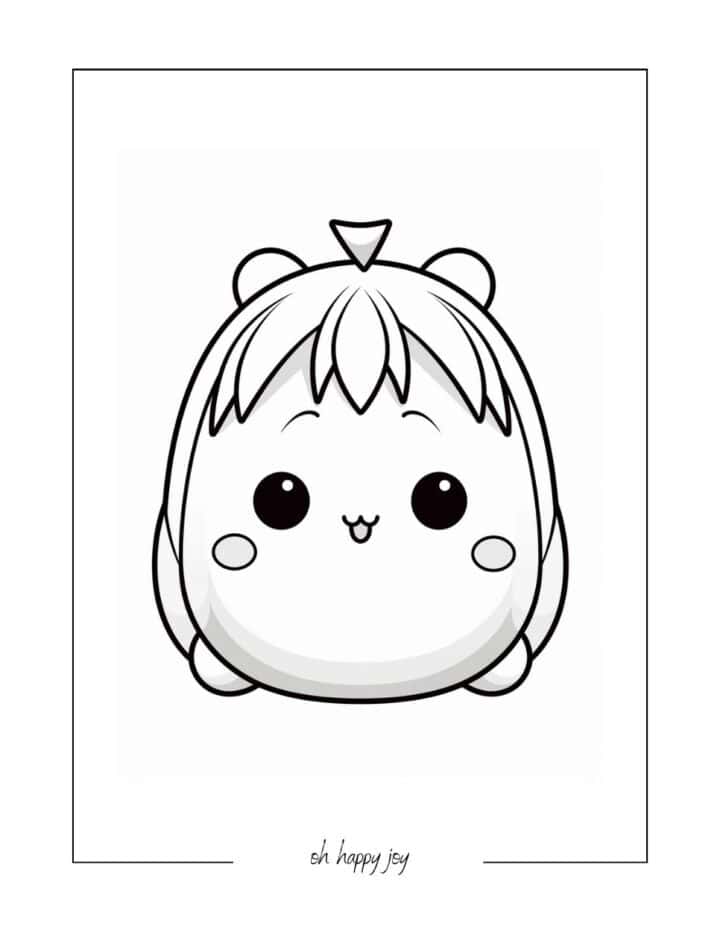Squishmallow Coloring Pages - Oh Happy Joy!