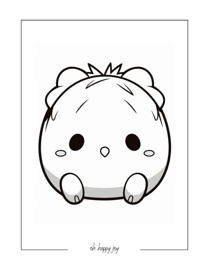 Squishmallow Coloring Pages - Oh Happy Joy!