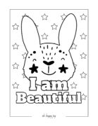 Positive Affirmation Coloring Pages - Oh Happy Joy!