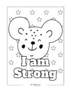 Positive Affirmation Coloring Pages - Oh Happy Joy!