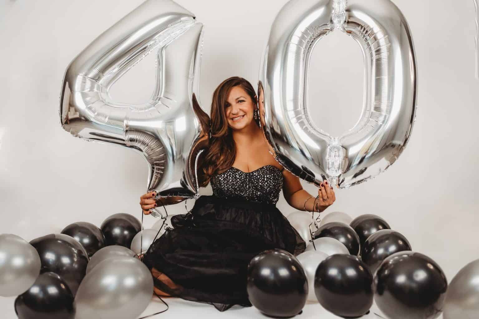40th Birthday Photoshoot Ideas - Oh Happy Joy!